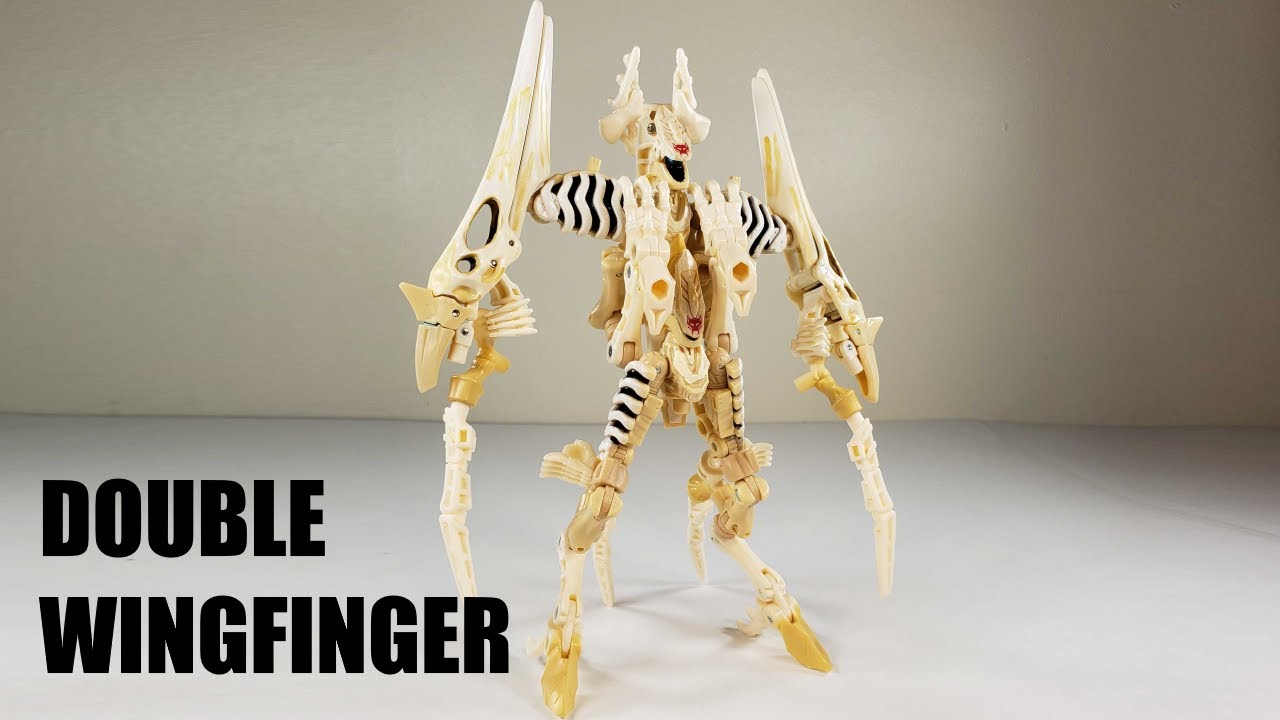 [Tutorial] Transformers Kingdom Fossilizer Double Wingfinger Custom ...