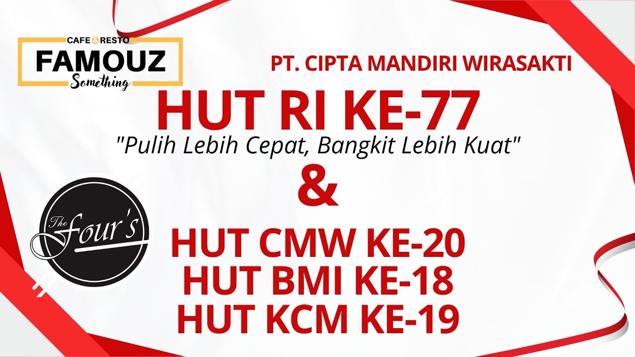 DOKUMENTER PT CIPTA MANDIRI WIRASAKTI Bareng THE FOUR'S - YouTube