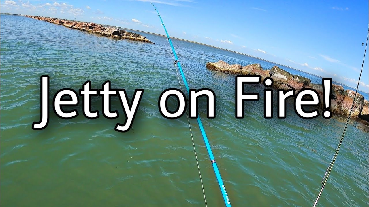 Jetty on Fire | Crazy Fishing - YouTube