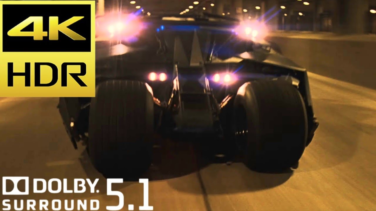 Batmobile Chase Scene in IMAX | The Dark Knight (2008) Movie Clip 4K ...