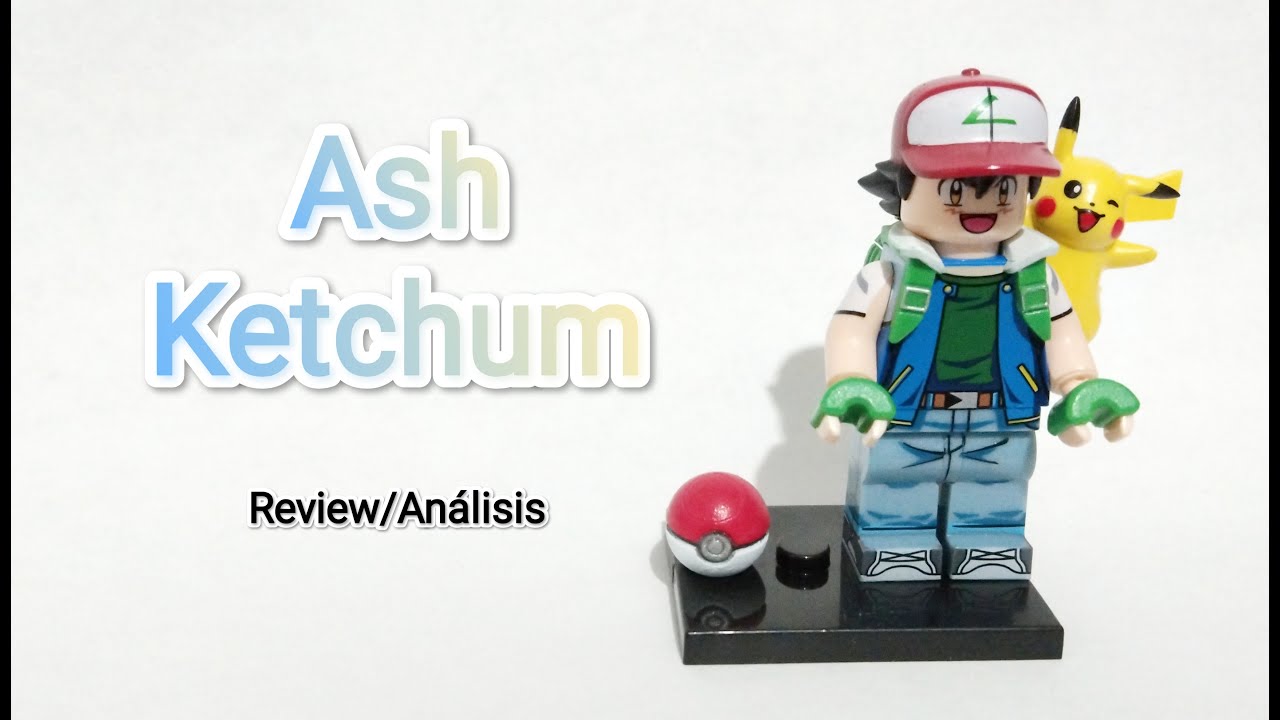 Bootleg Lego - Ash Ketchum (Pokémon) Review/Análisis - YouTube
