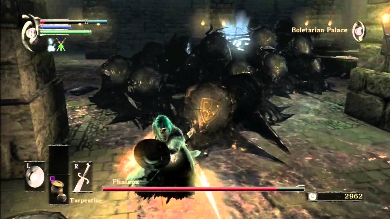 Demon's Souls - First Boss - Phalanx - YouTube