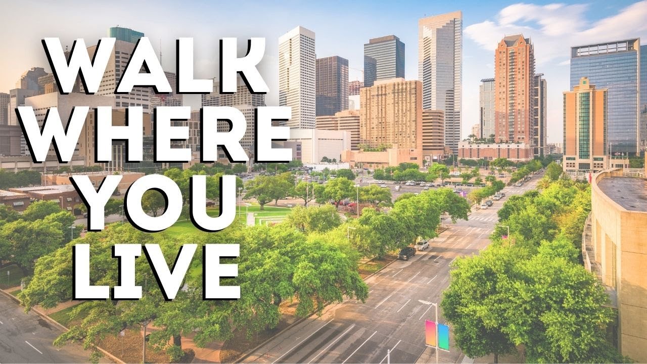 Houston's Most WALKABLE Neighborhoods Ranked! - YouTube