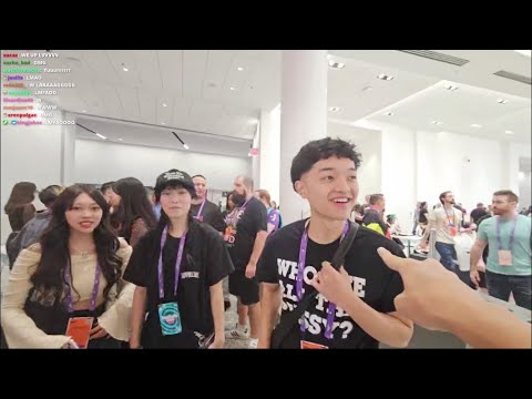 Jason and Yujin meet Sunny at TwitchCon - YouTube