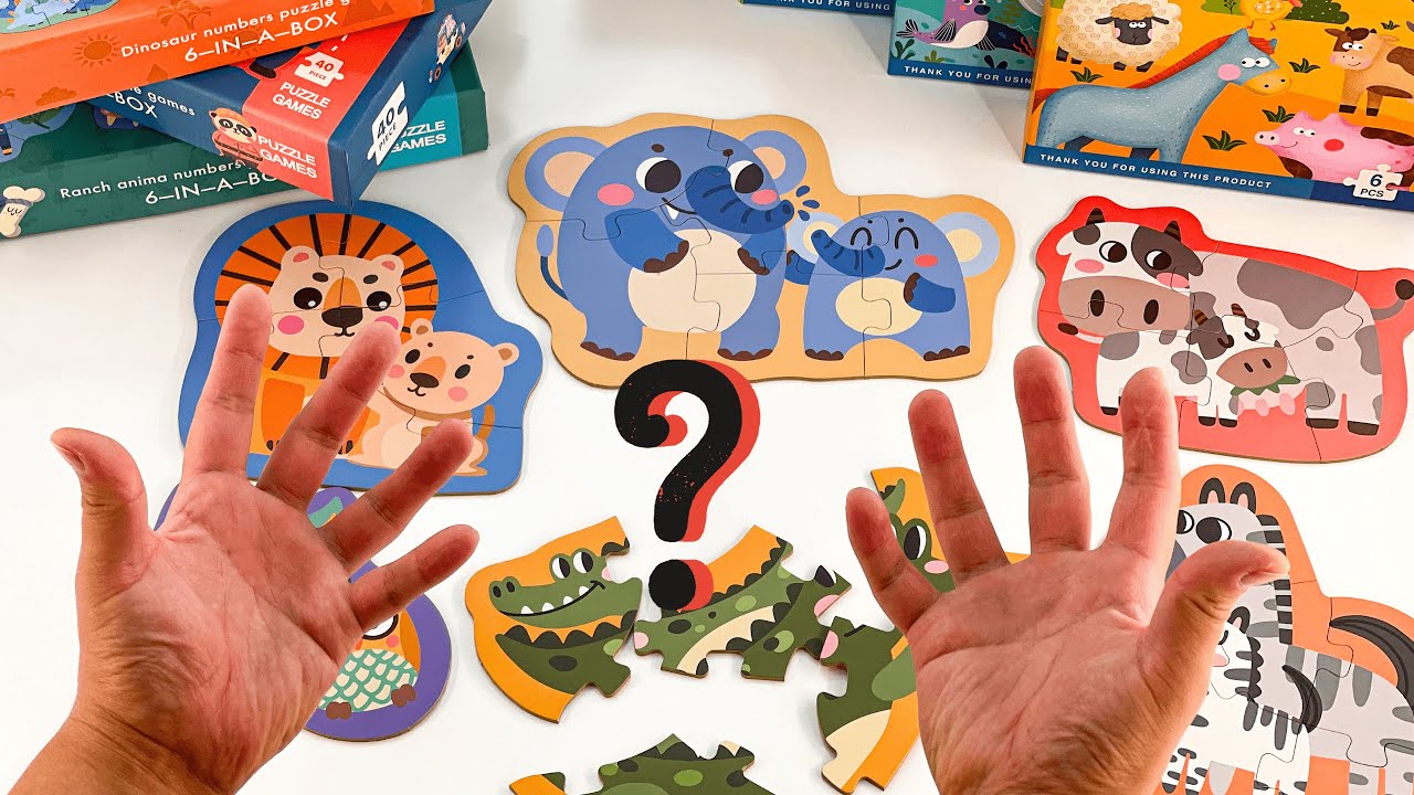 Which animal is it? Animal puzzle & Real animals sounds | Baby fun ...