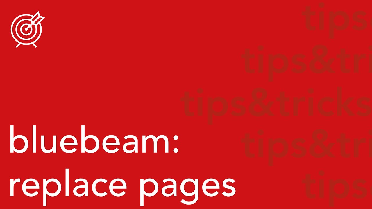 Replace Pages In Bluebeam Tips Tricks Kimiko Designs YouTube Replace Pages In Bluebeam Tips Tricks Kimiko Designs YouTube