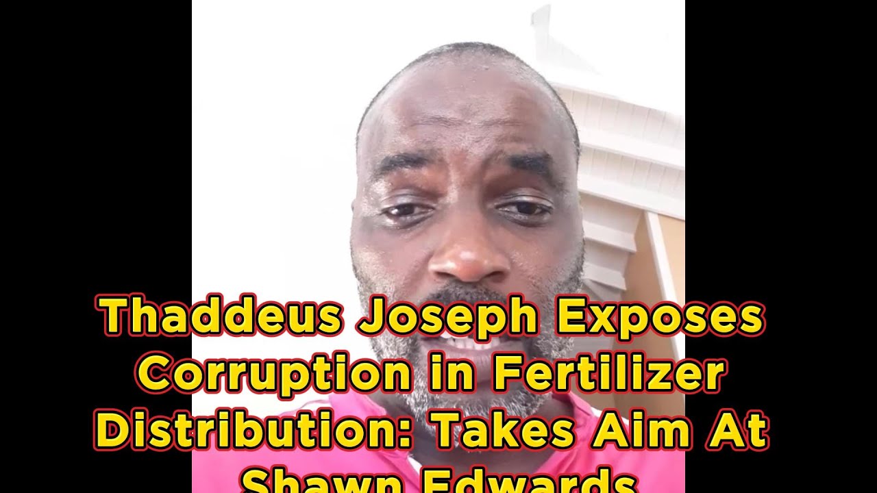 Thaddeus Joseph's Passionate Plea Amidst Rampant Corruption in St ...