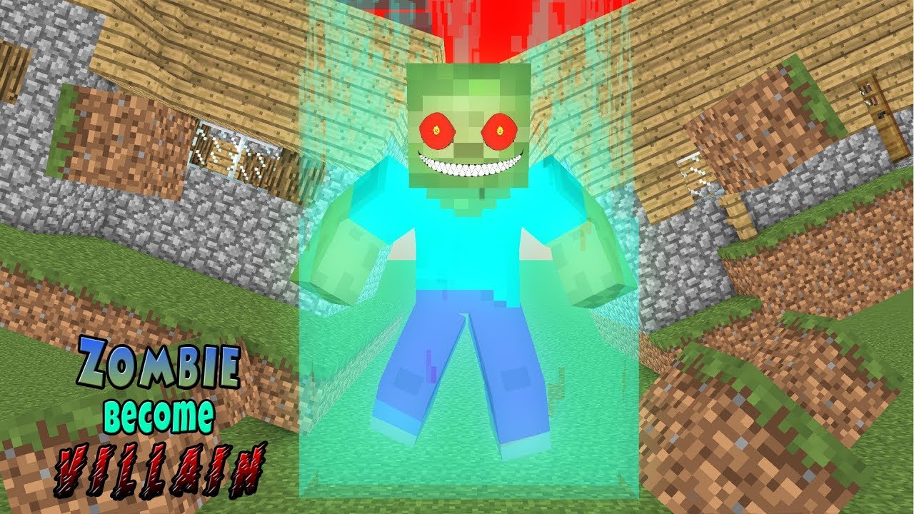 Monster School | ZOMBIE VILLAIN BECOME INSANE | Monster School - YouTube