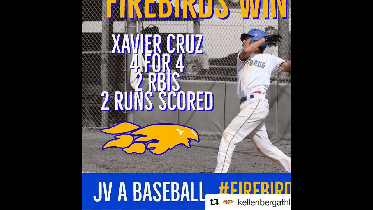 Xavier Cruz goes 4 - 4 vs. St. John's the Baptist on 3/28/18 - YouTube