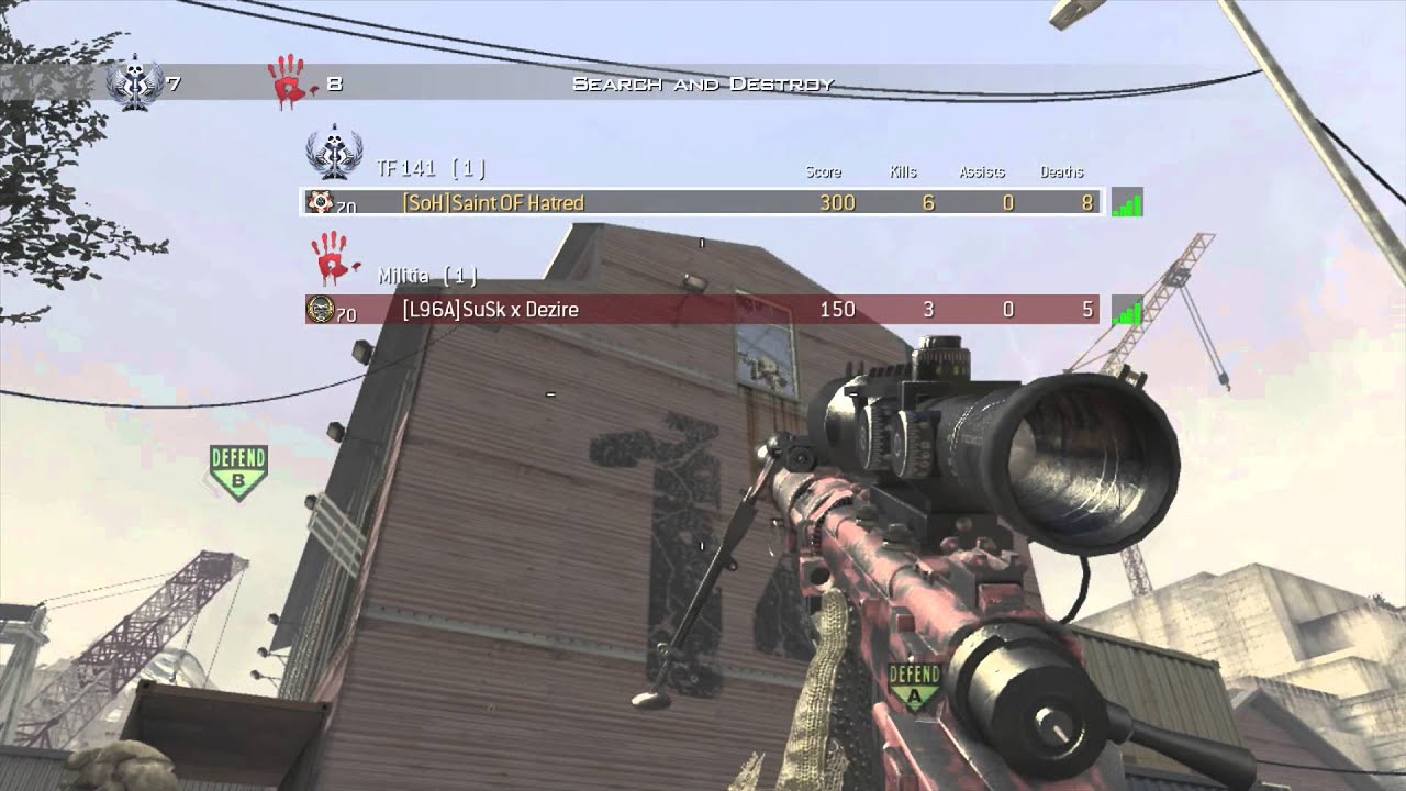 Mw2 Private match Susk X Dezire - YouTube