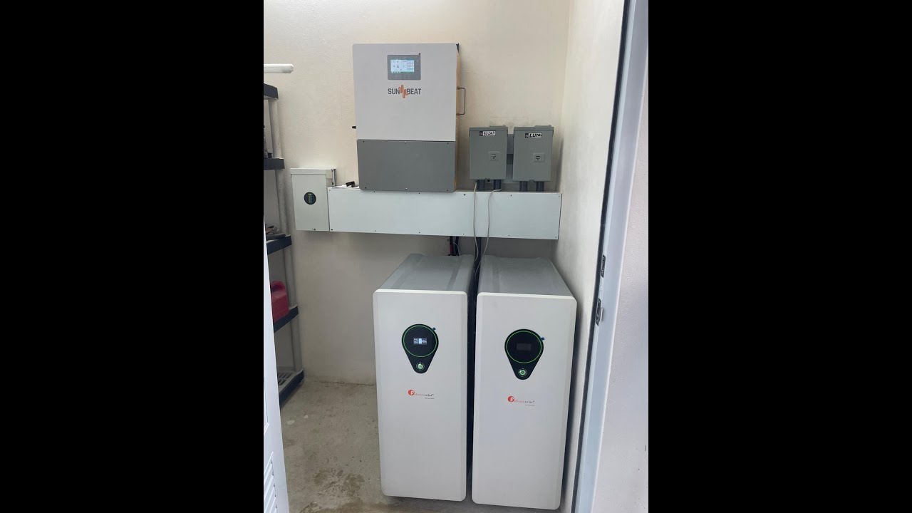 Sunbeat 12k inverter nueva instalacion Parte 3 - YouTube