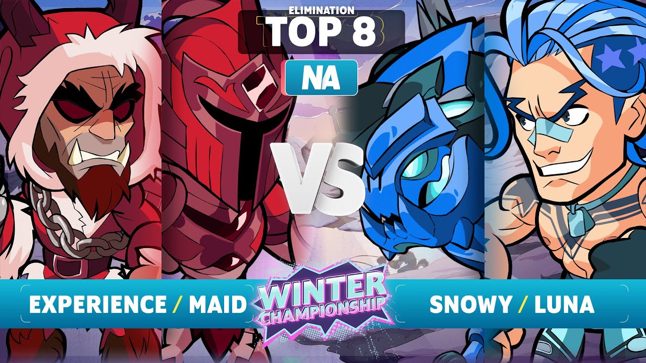 Experience & Maid vs. Snowy & luna - Elimination Top 8 - NA ...