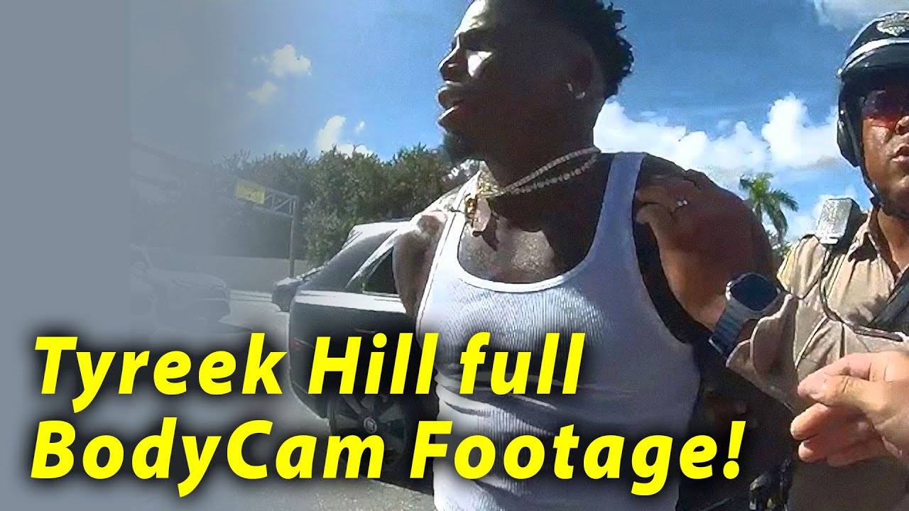 Tyreek Hill hand cuffed and detained Full Video - YouTube