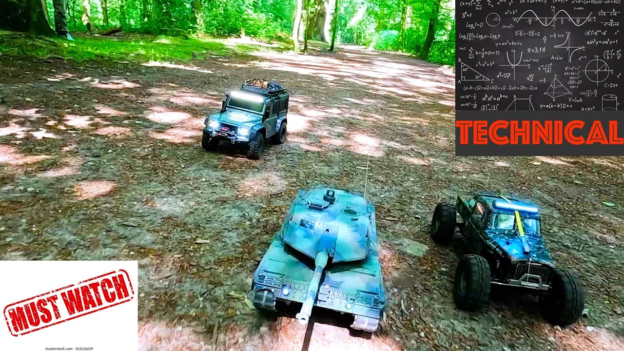 ECTO, DEFENDER and a TANK! MOST EPIC RC VID EVER! #rcoffroad #rccrawler ...