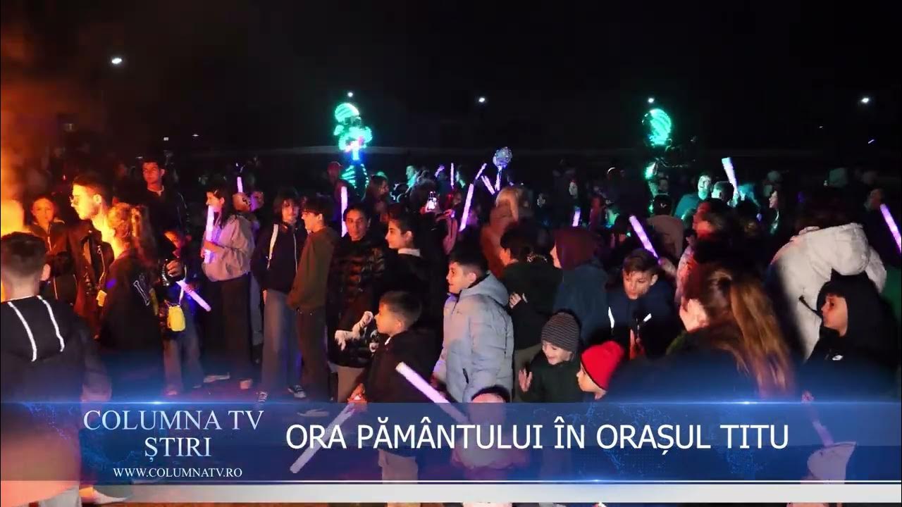 ORA PĂMÂNTULUI ÎN ORAȘUL TITU - YouTube