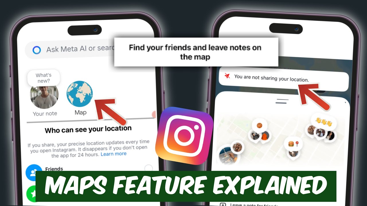 How to Use and Remove Instagram Map Feature | How to Turn Off Instagram ...