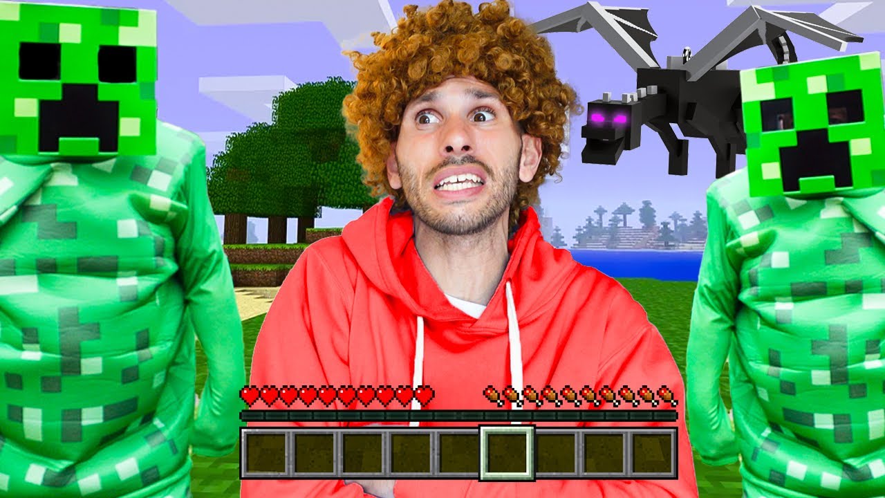 MINECRAFT IN REAL LIFE!!! - YouTube