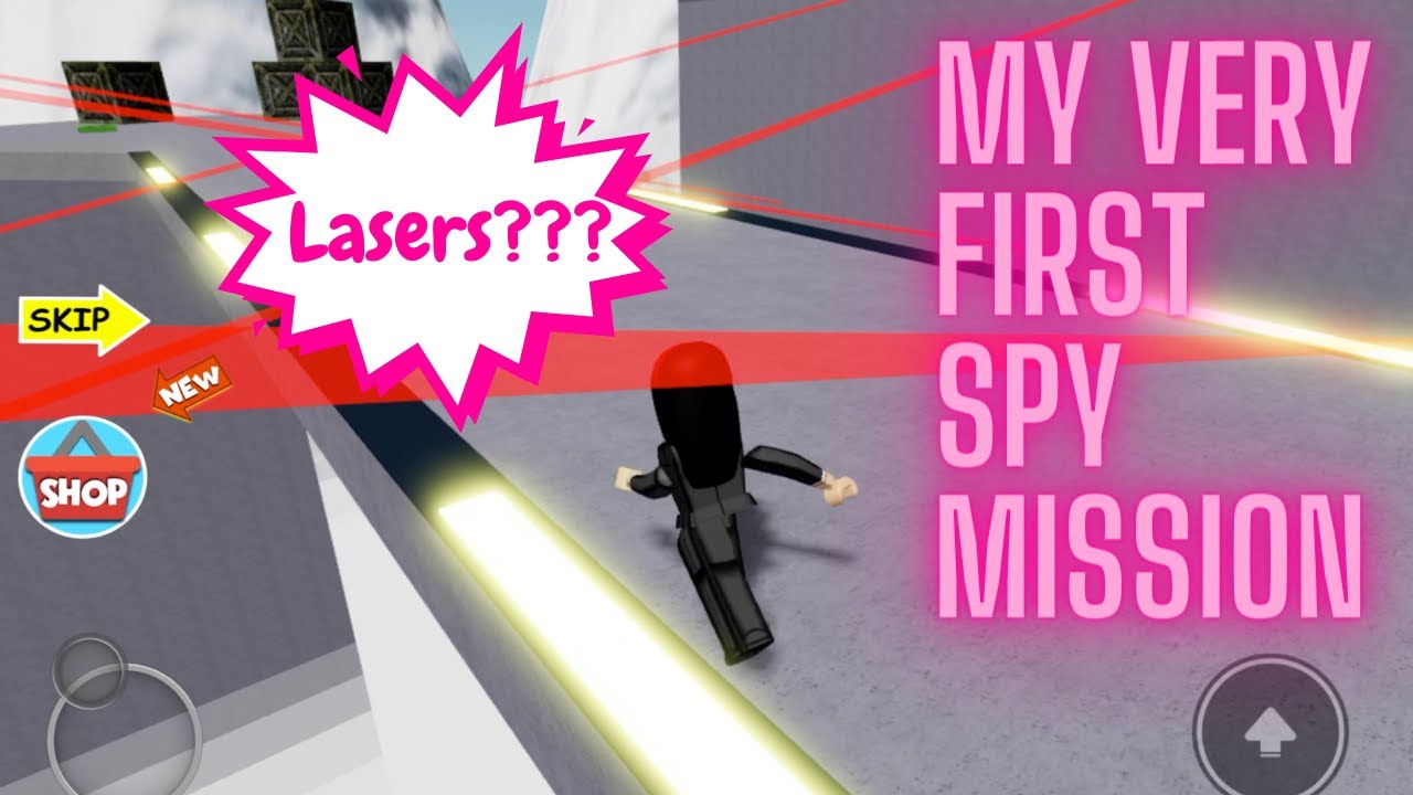 My Very First Spy Mission | Roblox | Straw Plays - YouTube