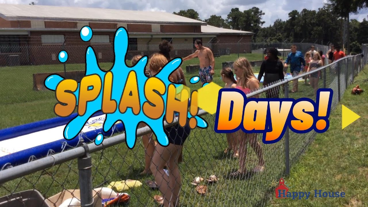 Splash Days at Happy House - YouTube
