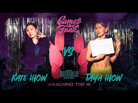 Games of Funk vol.5 | Waacking battle 1/8 | Kate IHOW vs Taya IHOW ...
