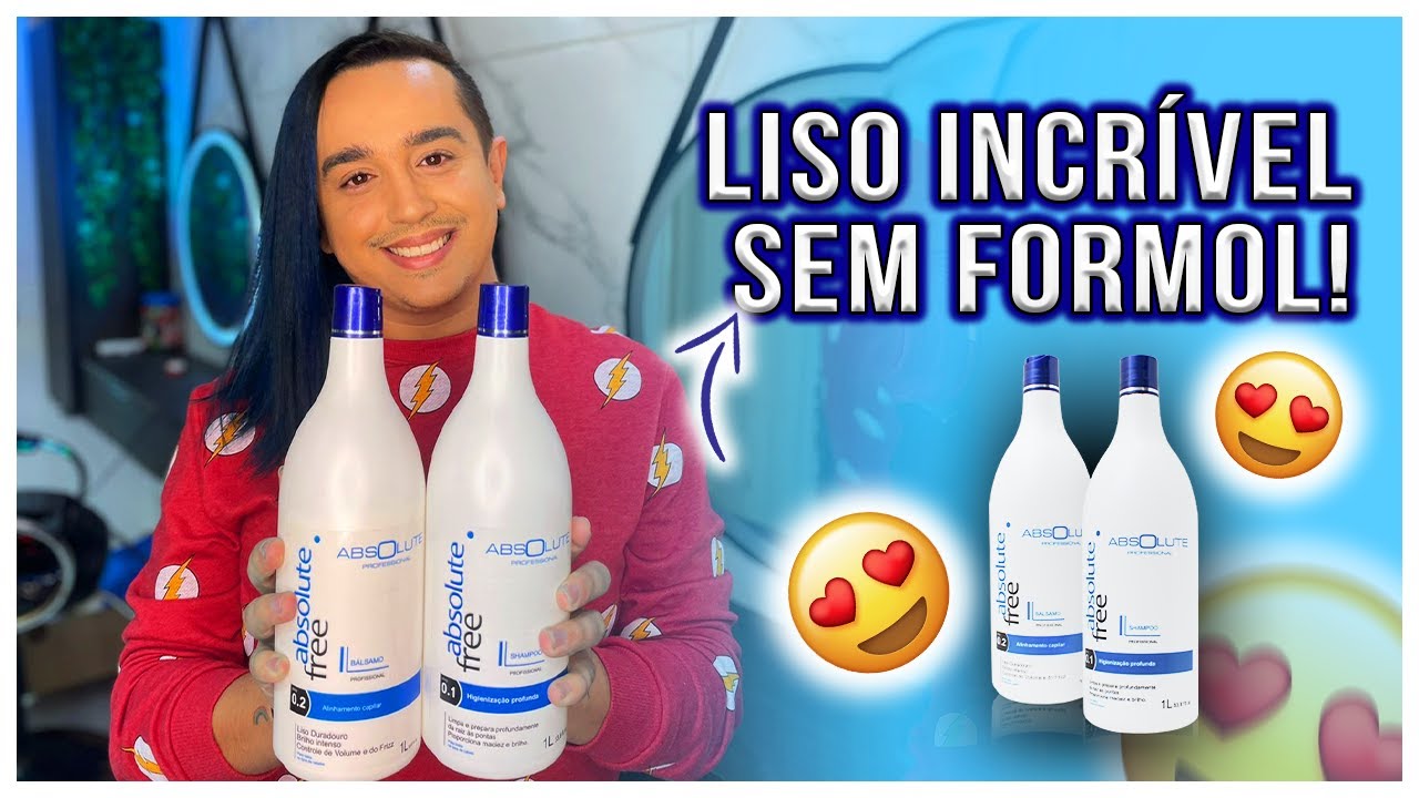 LISO SEM FORMOL NA PRIMEIRA APLICAÇÃO, ABSOLUTE FREE / ABSOLUTE ...