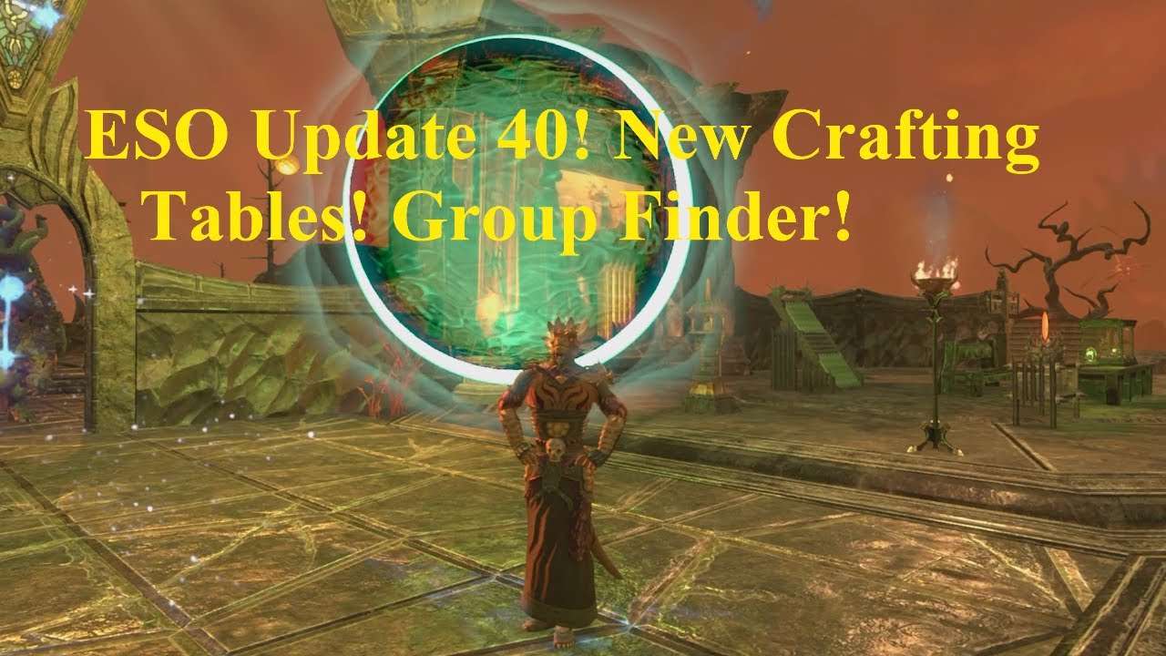 ESO Update 40 New Tables Group Finder - YouTube