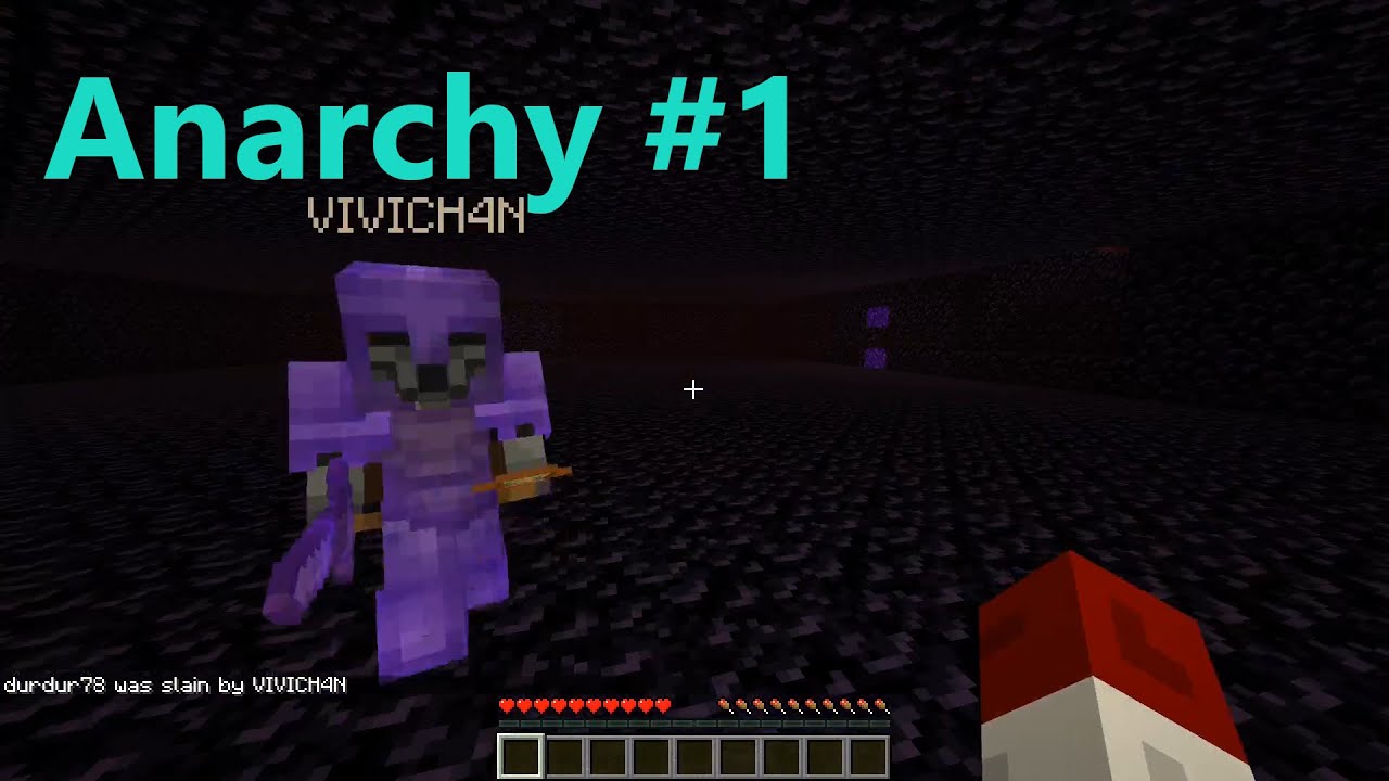 Exploring a Minecraft Anarchy Server. - YouTube