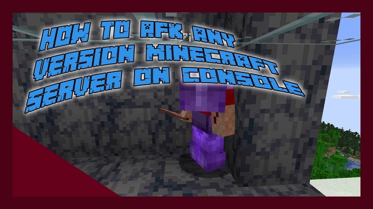 AFK/Load chunk on any version minecraft SMP on console client - Minecraft 1-1.16+ - YouTube