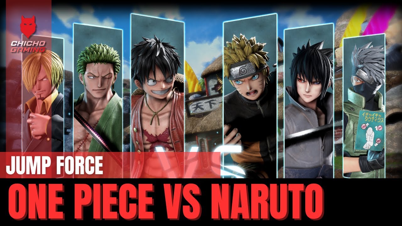 JUMP FORCE - One Piece VS Naruto #fighting #anime #onepiece #naruto # ...
