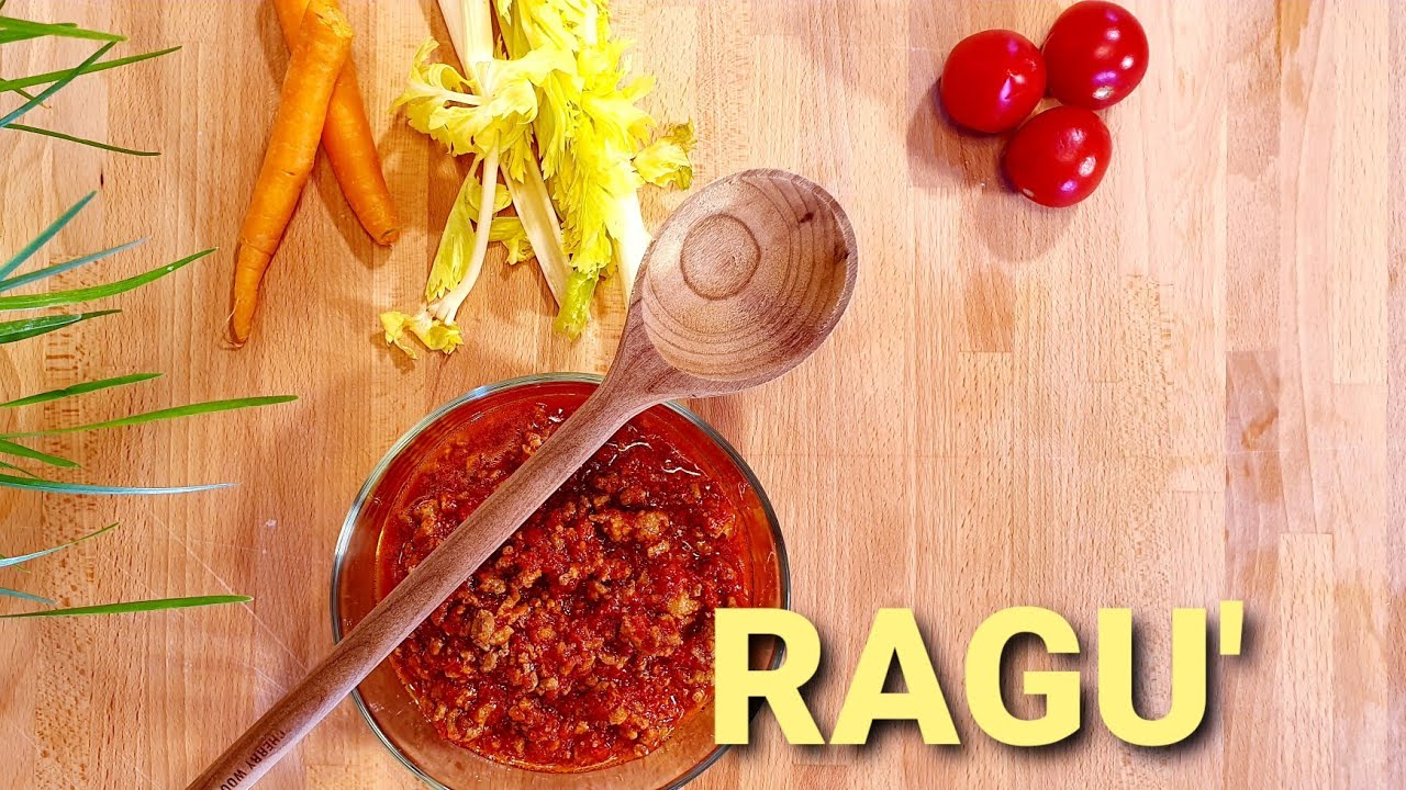 RICETTA DEL RAGU' CLASSICO? ASSOLUTAMENTE NO! * prova per credere ...