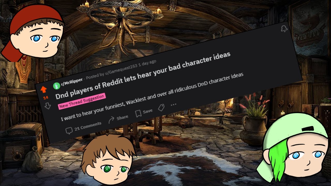 Rating Fun DND Characters - YouTube