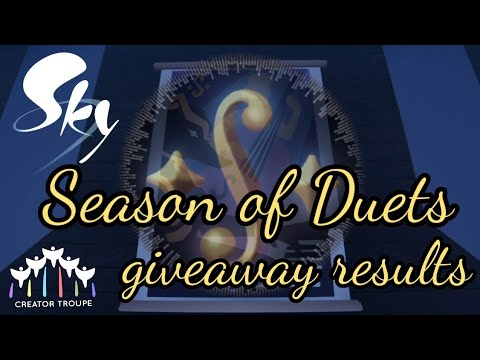 #ad Season of Duets giveaway results - Sky: Children of the Light - YouTube