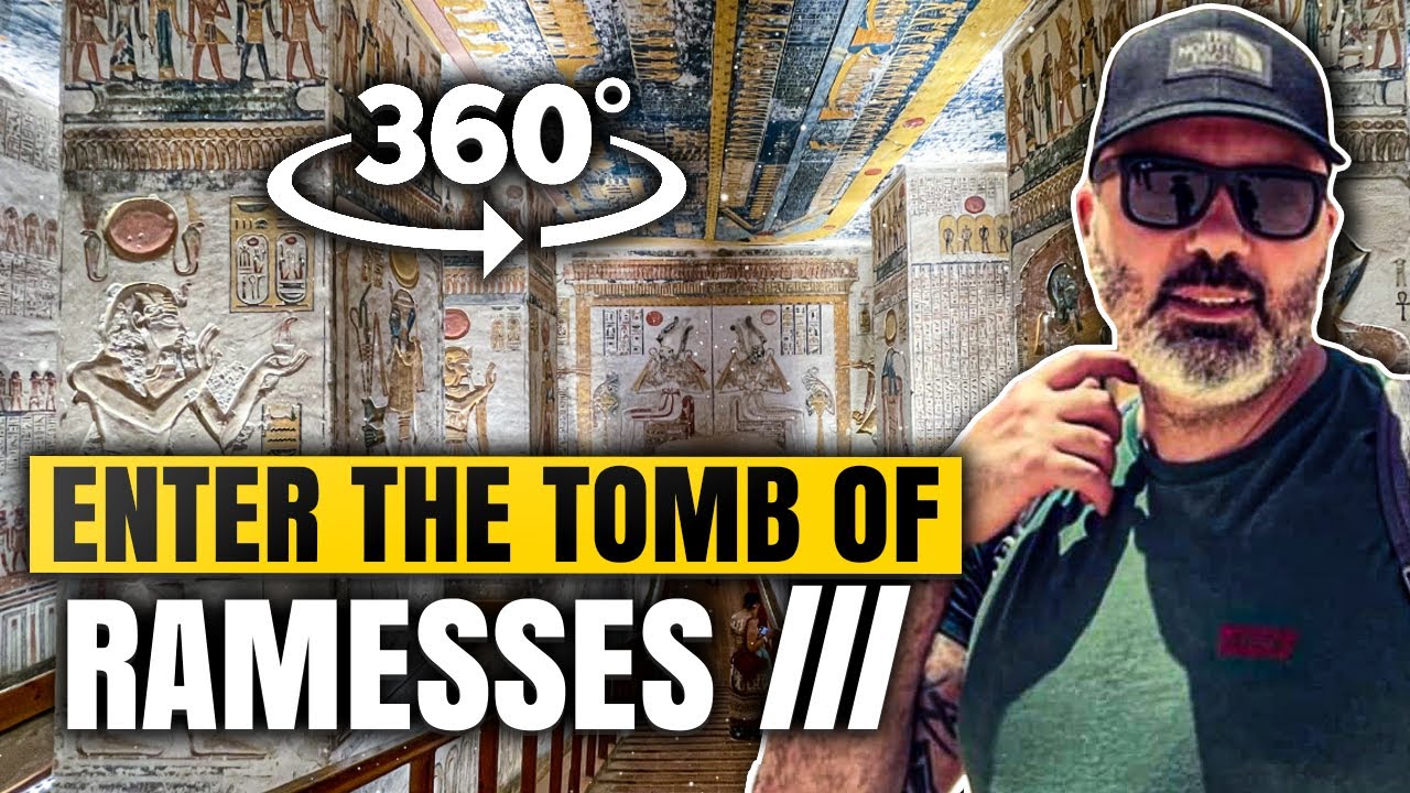 Valley Of the Kings 360° VR, Virtual Reality Experience King Ramesses ...