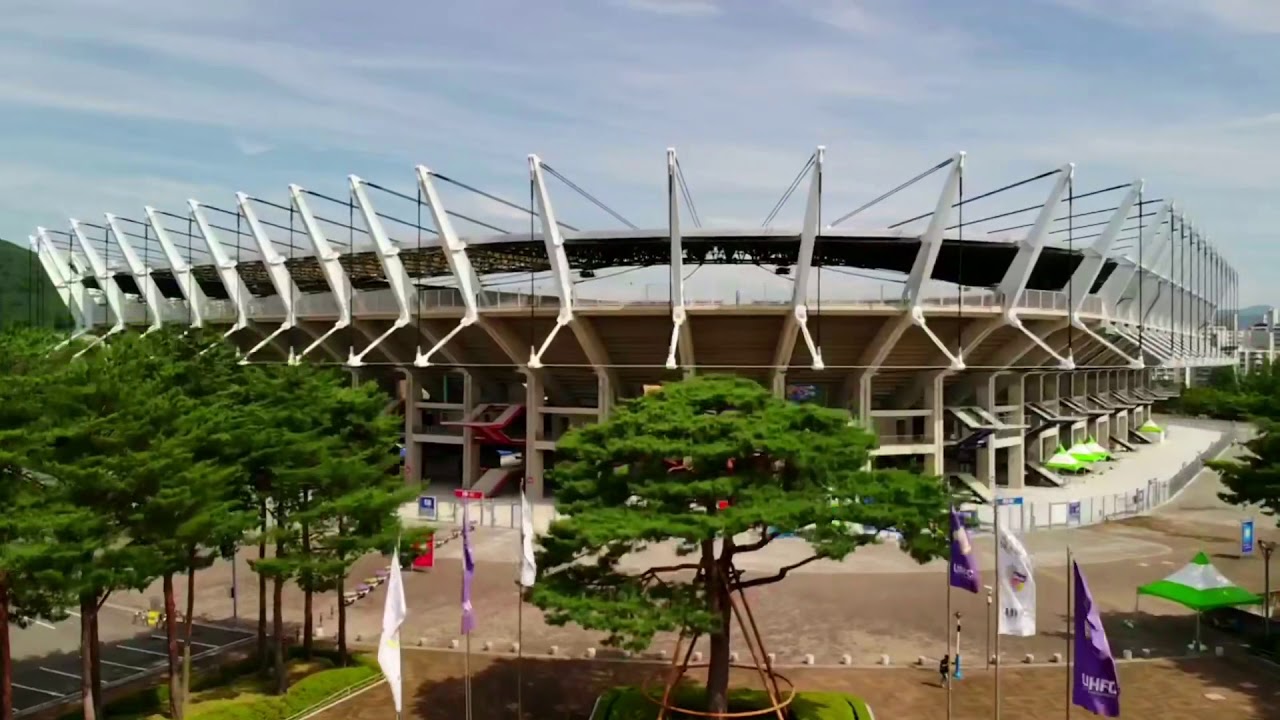 The Munsu Stadium Complex in Ulsan, South Korea - YouTube