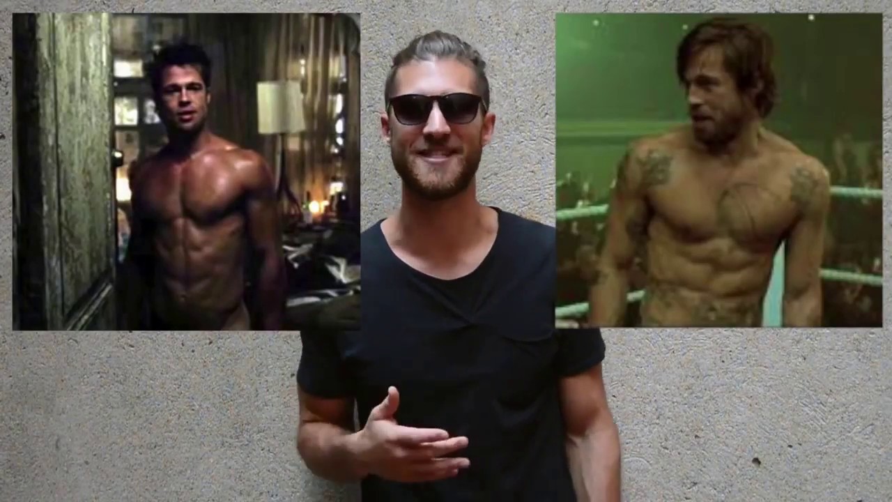 How to Get a Fight Club Body Like Brad Pitt - YouTube