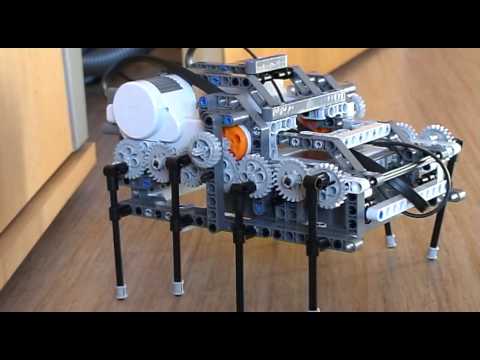 8 Feet Walker Lego Mindstorms NXT - YouTube