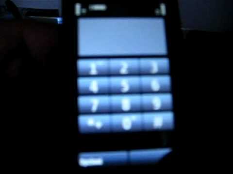 Nokia 5800 Xpress Music software 50.000.001 - YouTube