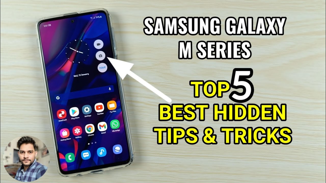 Samsung Galaxy M Series : Top 5 Best Hidden Tips & Tricks - YouTube