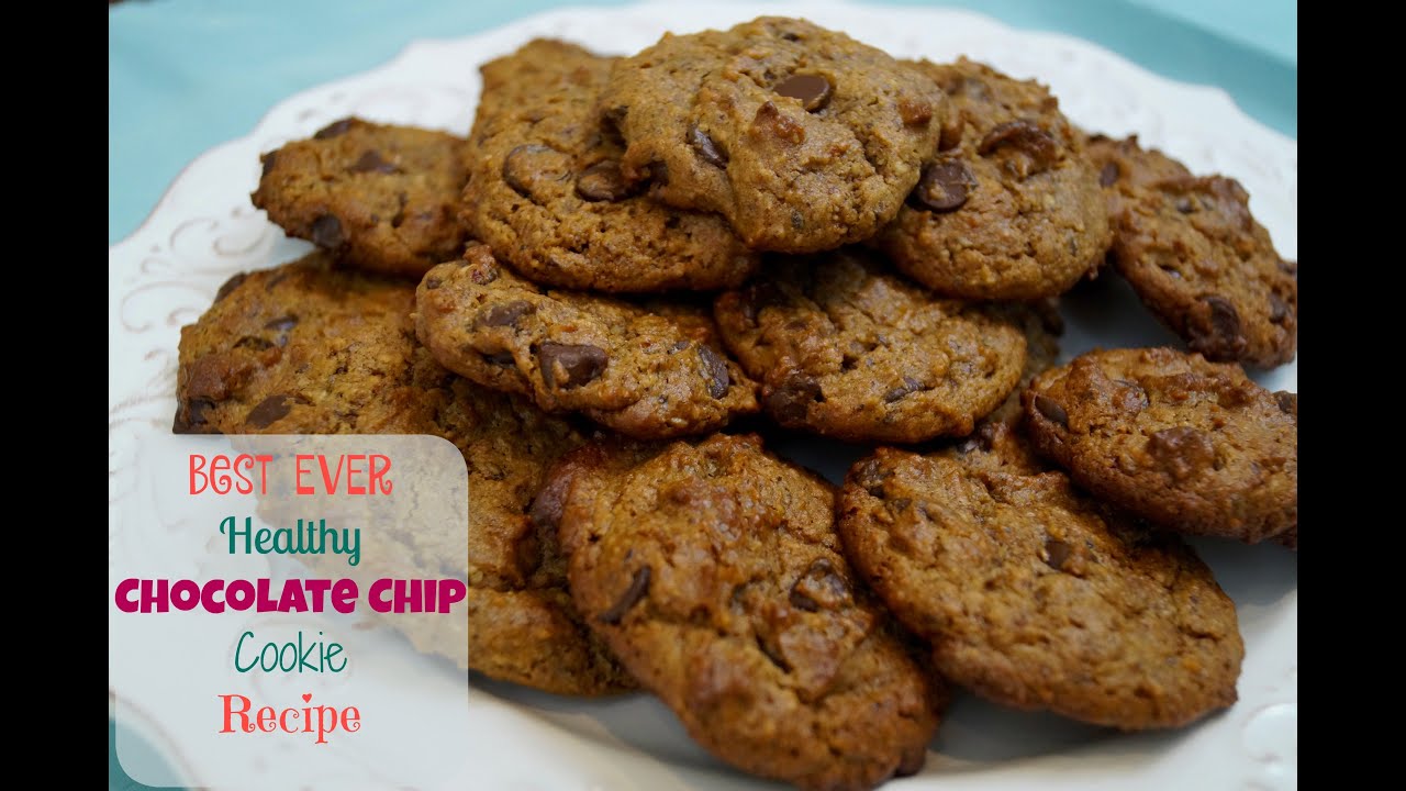 Heathy Chocolate Chip Cookie Recipe - YouTube
