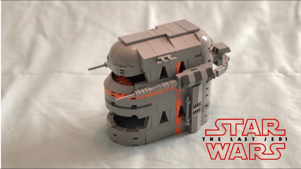LEGO Star Wars Crait Turret MOC - MartiBrix - YouTube