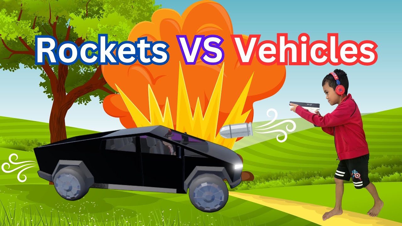 เอื้อมาพากย์เกมส์ Rockets vs Vehicles มันส์มากเลยทุกคน - YouTube