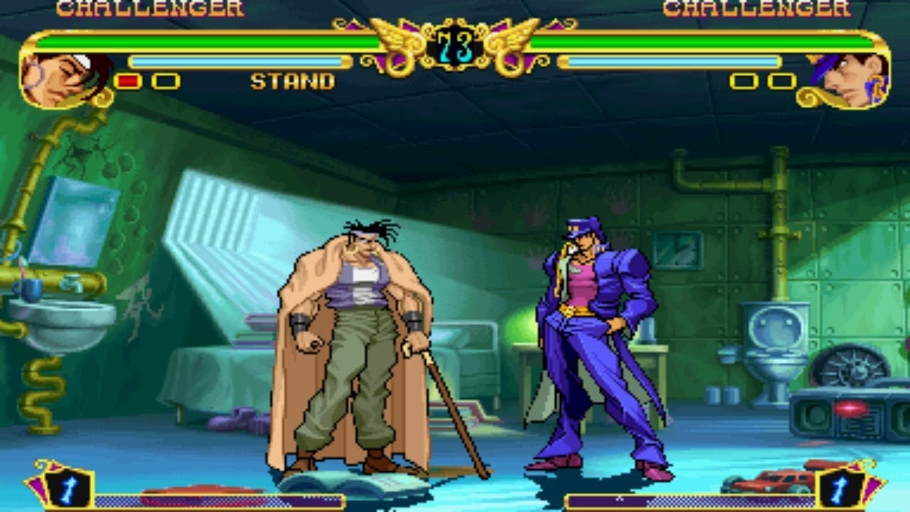 Jojo's Venture [Arcade] - play as N'Dool / Geb (playthrough) - YouTube
