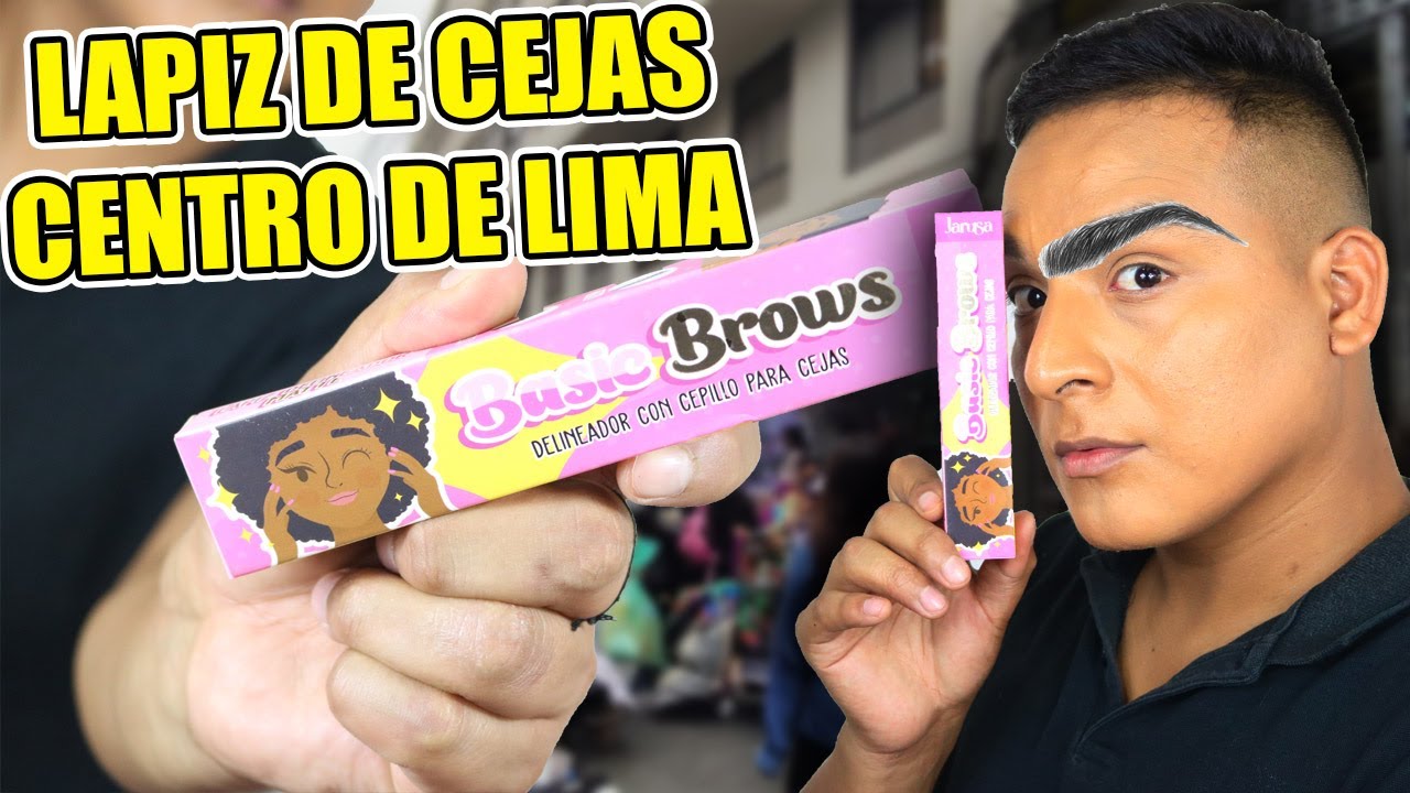 lapiz de cejas del CENTRO DE LIMA - JARUSA - BASIC BROWS - YouTube