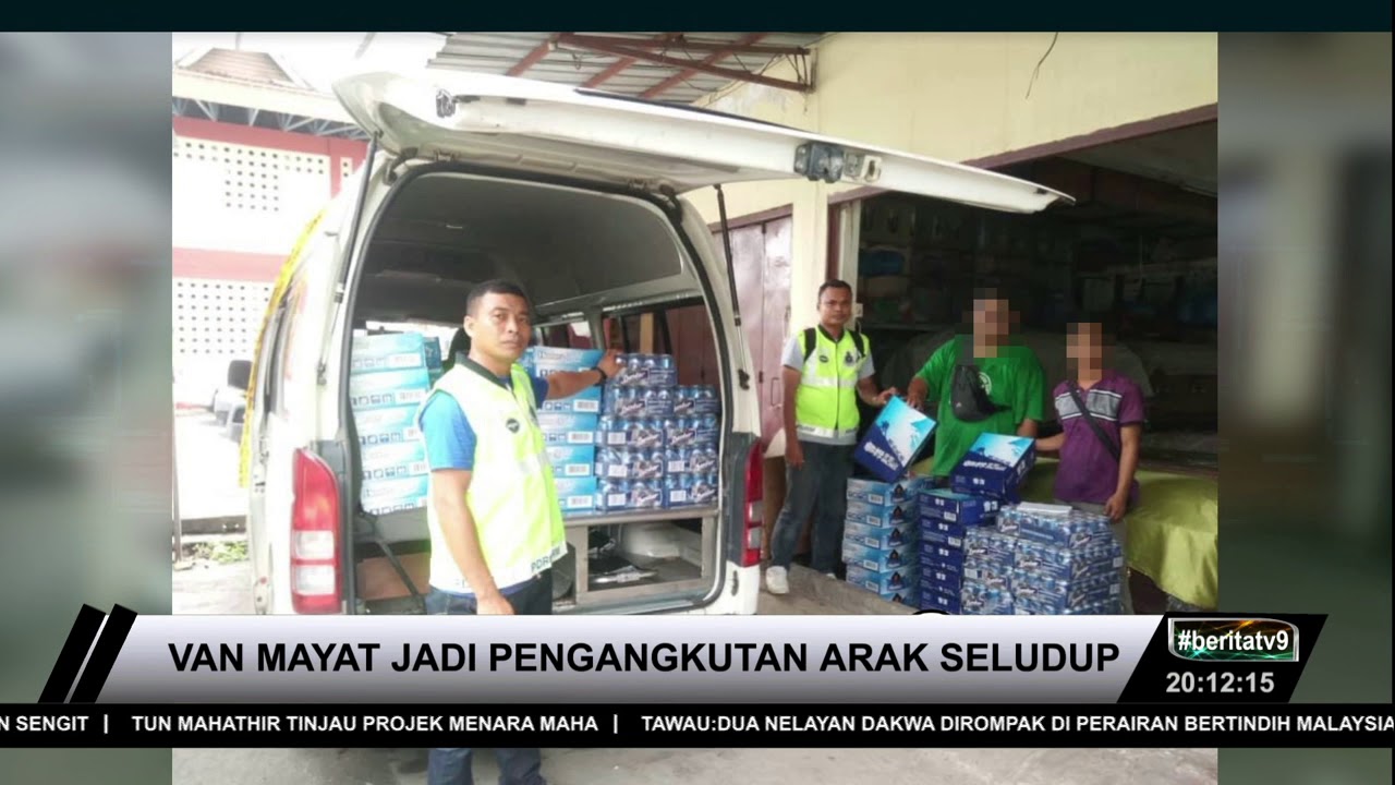 Guna Van Mayat Seludup Arak - YouTube