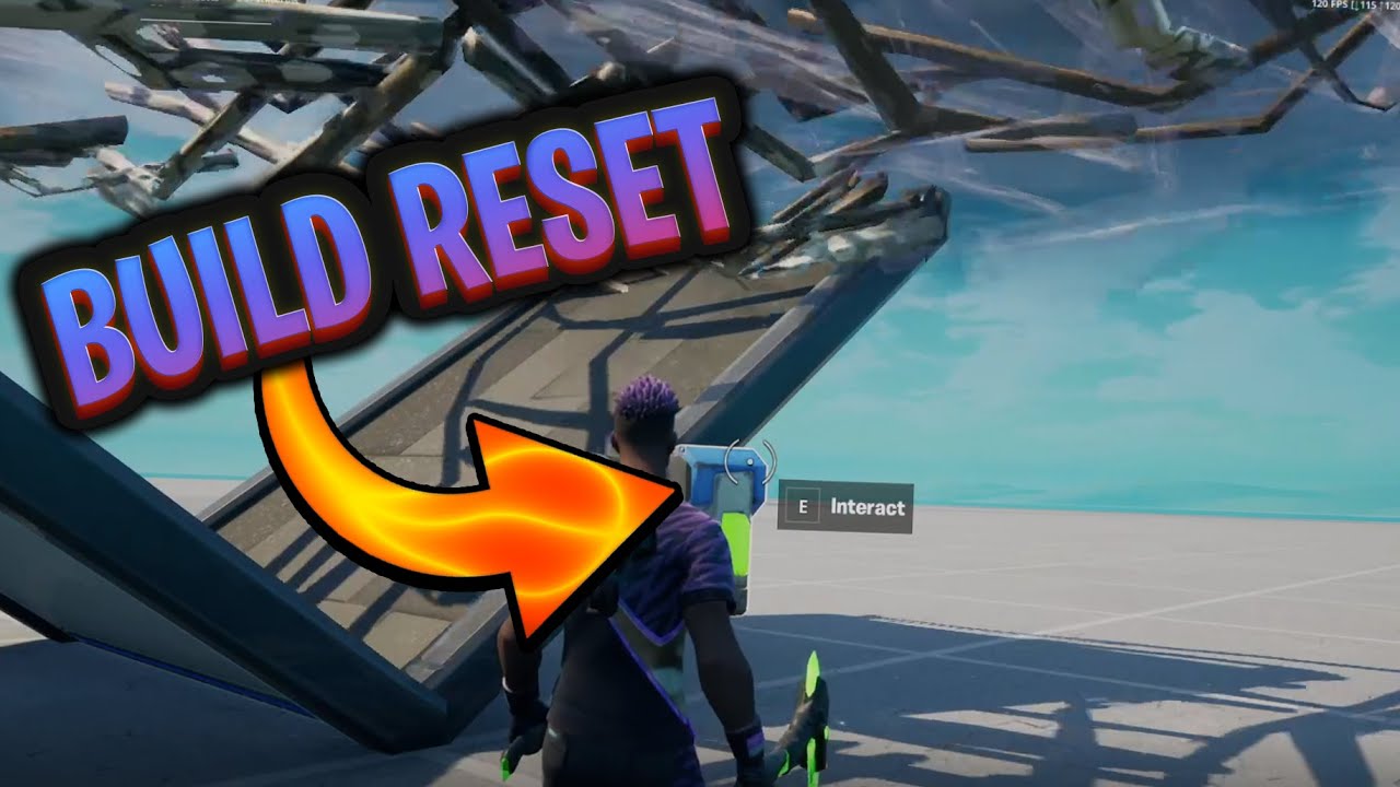 How to make a 1v1 reset build button in Fortnite Creative - YouTube
