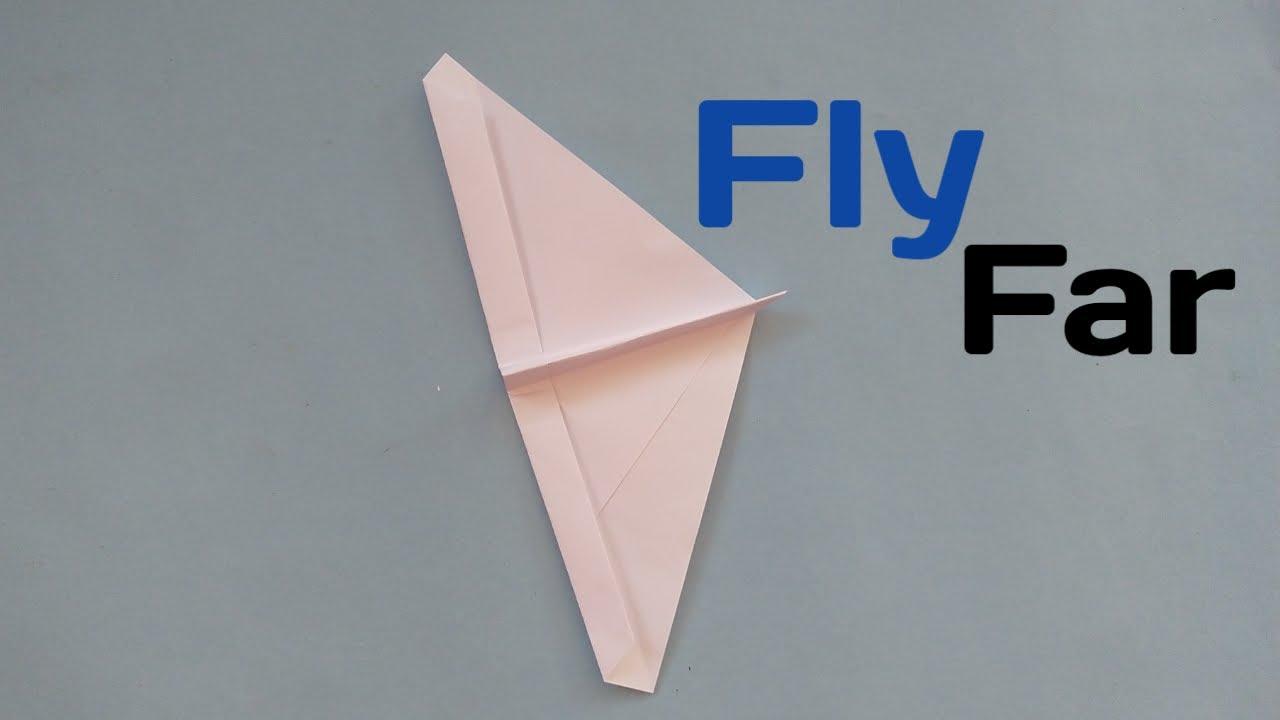 How to make a plane fly far - YouTube