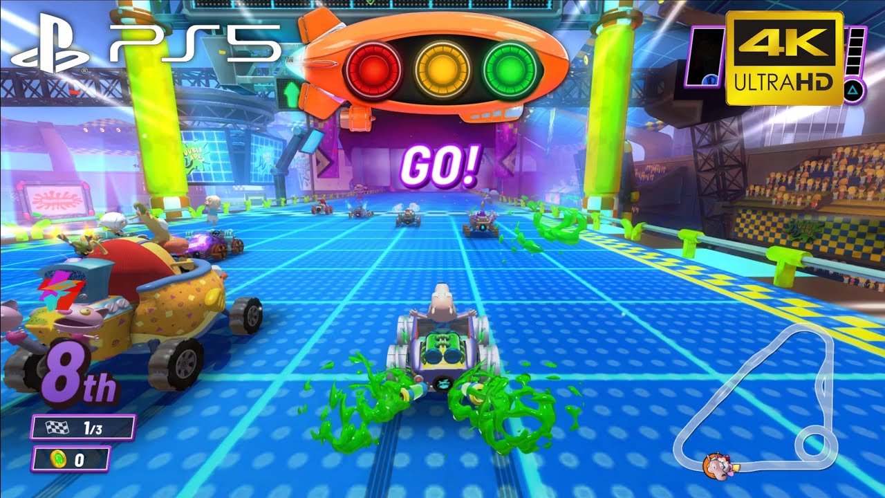 Nickelodeon Kart Racers 2: Grand Prix (PS5) 4K 60fps - Gameplay - YouTube