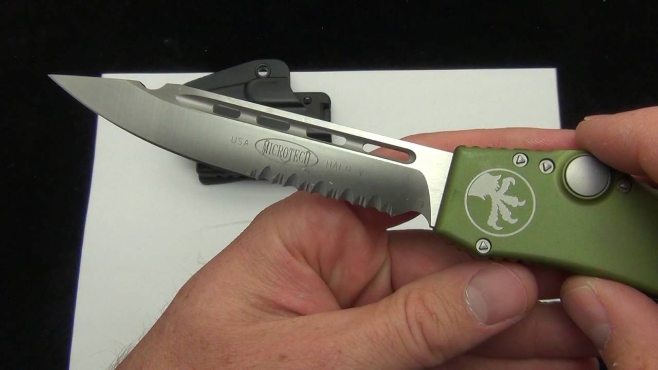Microtech Halo V - YouTube