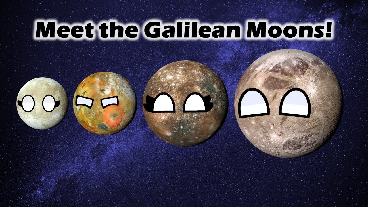 [PLANETBALLS] Jupiter's Galilean Moons - YouTube