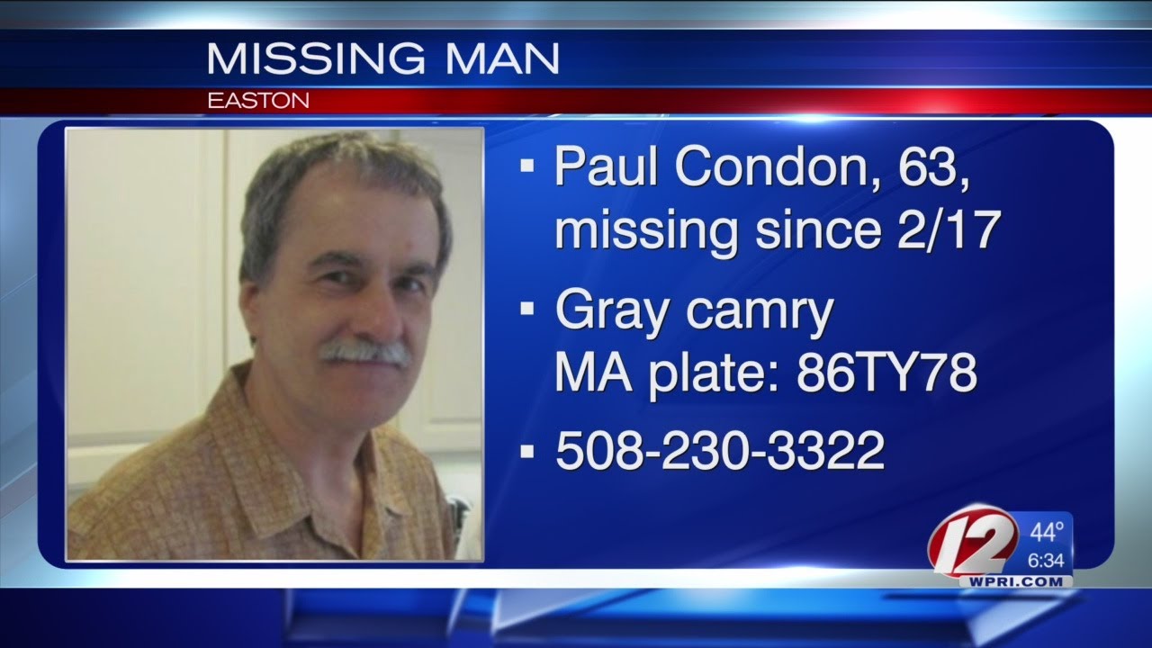 Police searching for missing Easton man - YouTube